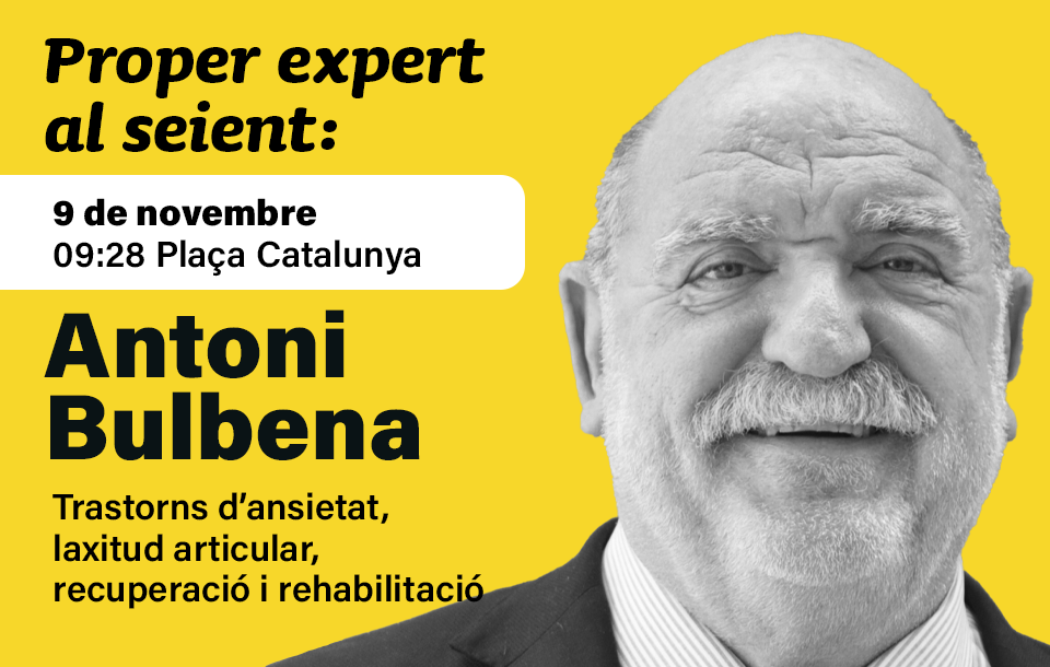 Antoni Bulbena al Seient de l'Expert - Cultura científica - UAB Barcelona